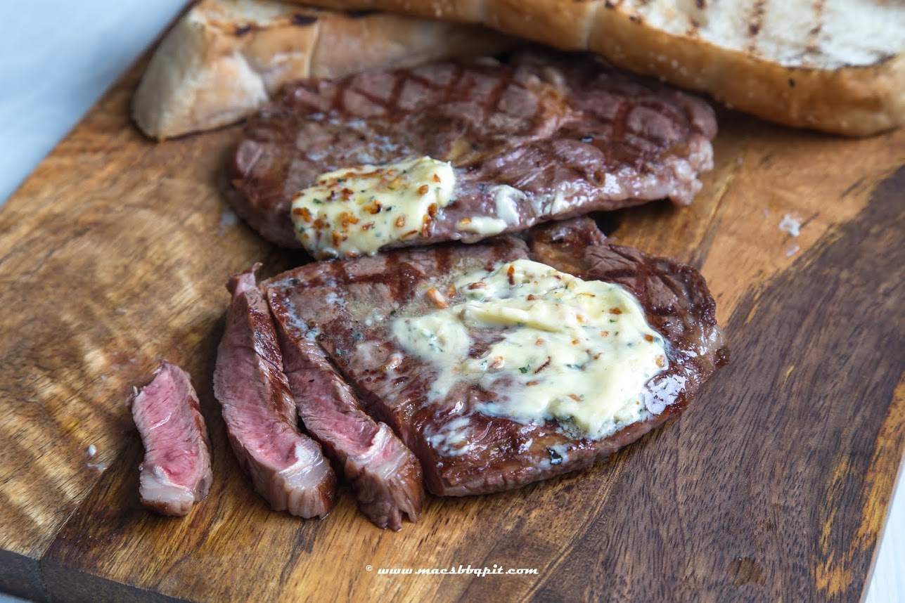 Angus Ribeye recept met blauwschimmelkaas - BBQuality