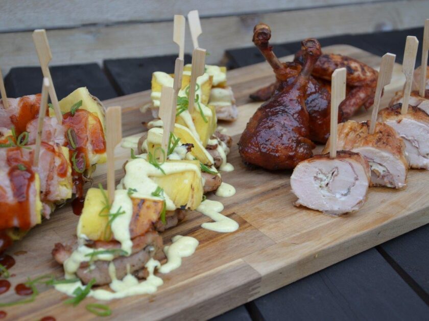 Tapasplank van hele kip recept - BBQuality