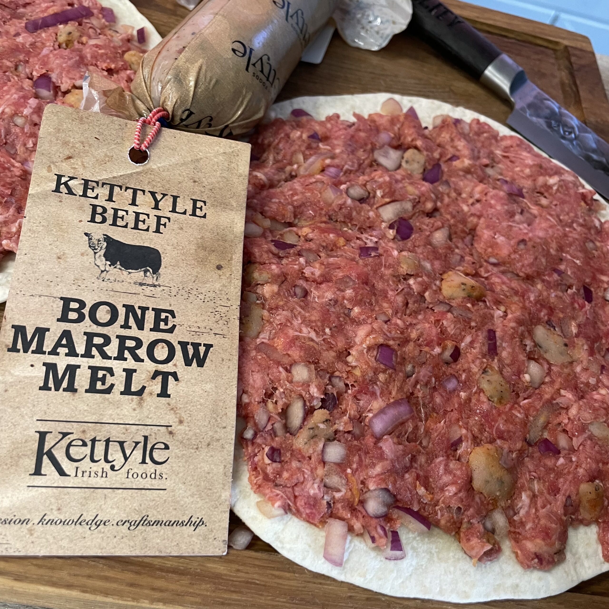 Angus wrapburger met rundermerg recept | BBQuality online slager