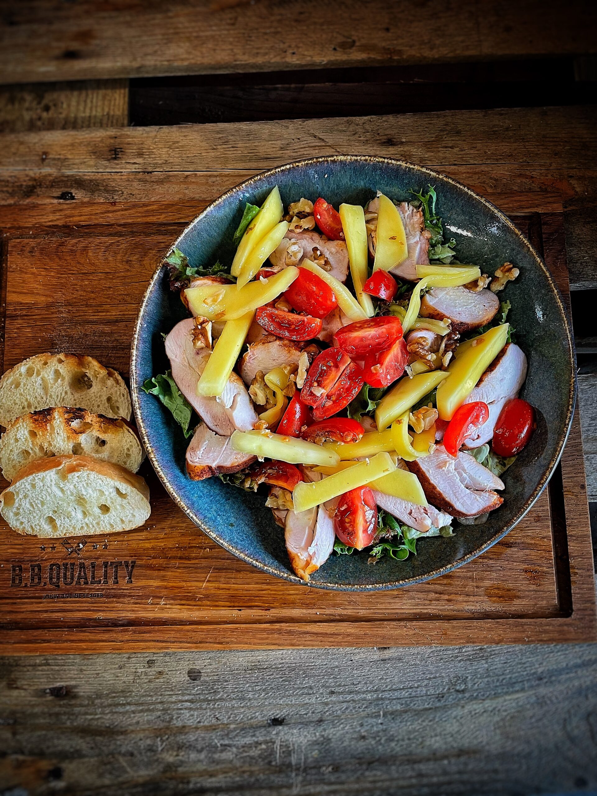 Gerookte kip salade recept | BBQuality jouw online slager.