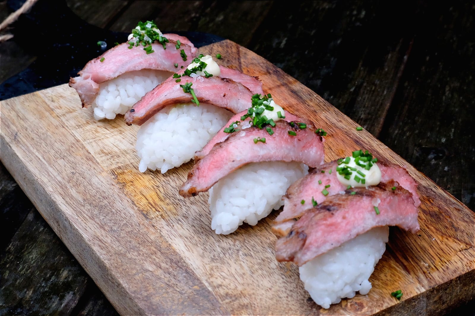 Gegrilde wagyu A5 sushi recept | BBQuality jouw online slager.