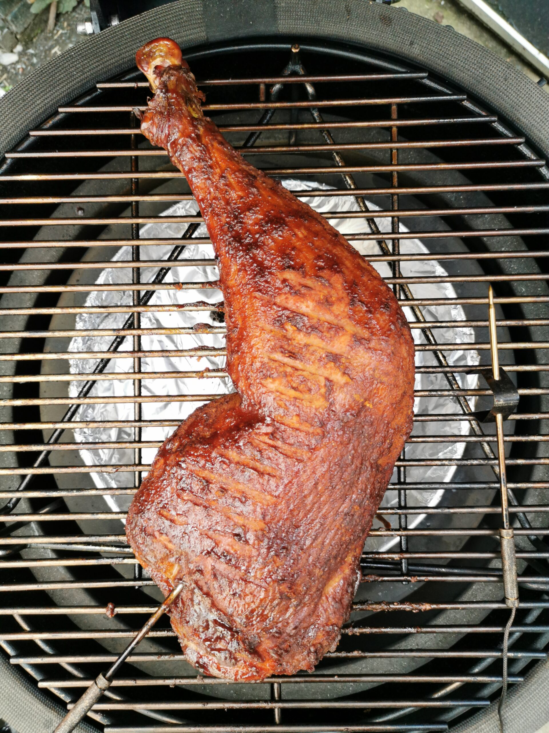 Pulled turkey recept van kalkoenpoot | BBQuality online slager.
